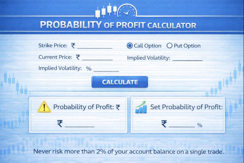 Probability of Profit Calculator in Options Trading | India