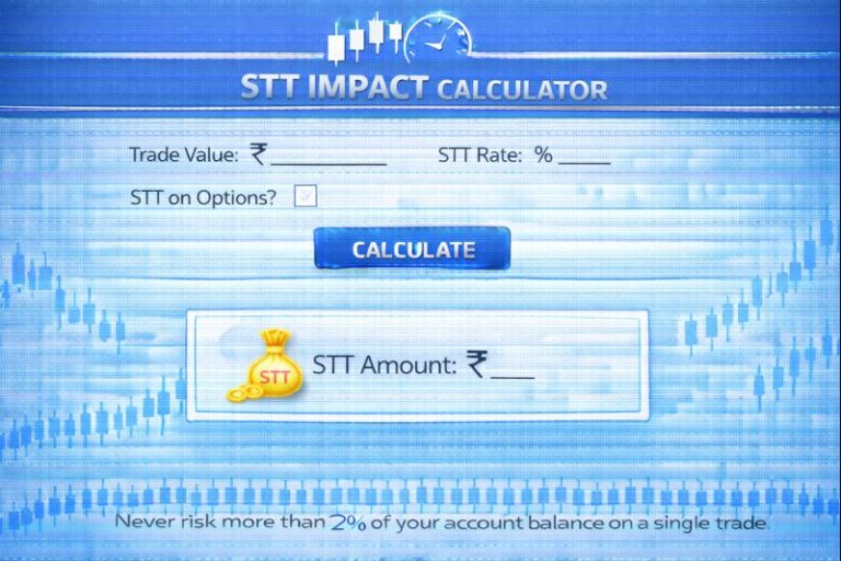 STT Impact Calculator in India | Intraday, Delivery & Options