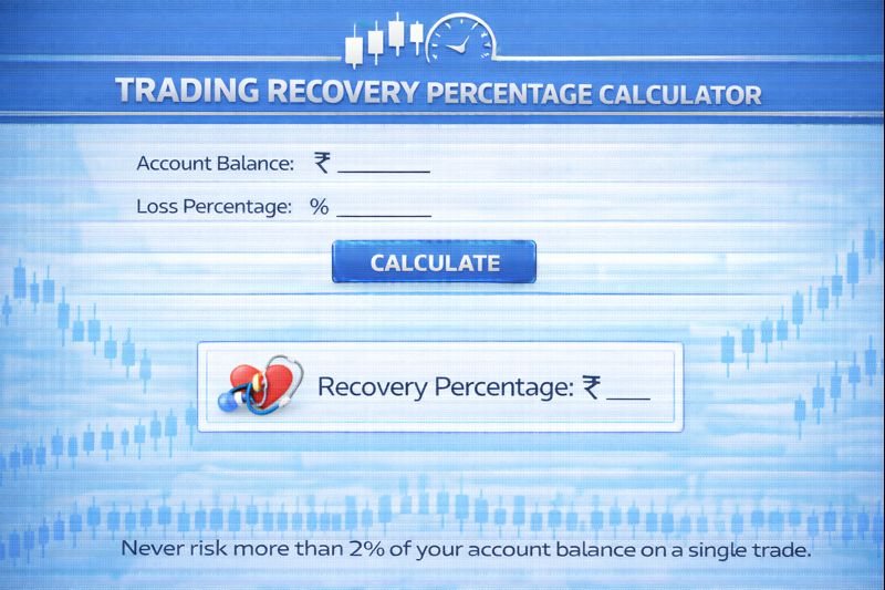 Trading Recovery Percentage Calculator in India 2026